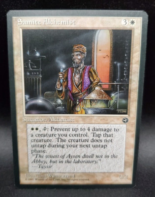 Samite Alchemist [Version 2] Magic The Gathering Homelands Card | eBay