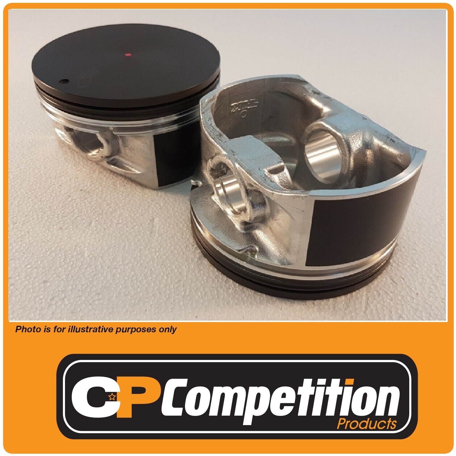 PISTON & RING SET (8) CHEV GM HOLDEN LS2 SUIT 4.003" BORE (+.003") FLAT ...