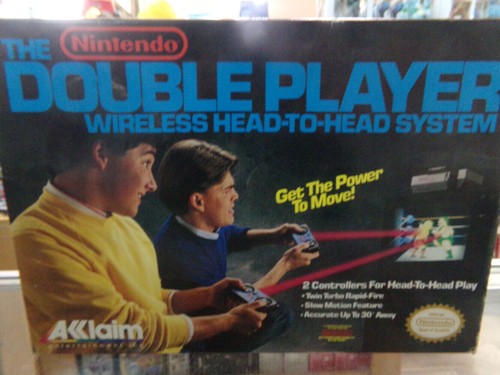 Nintendo NES Double Player Wireless Head to Head Controller System ...