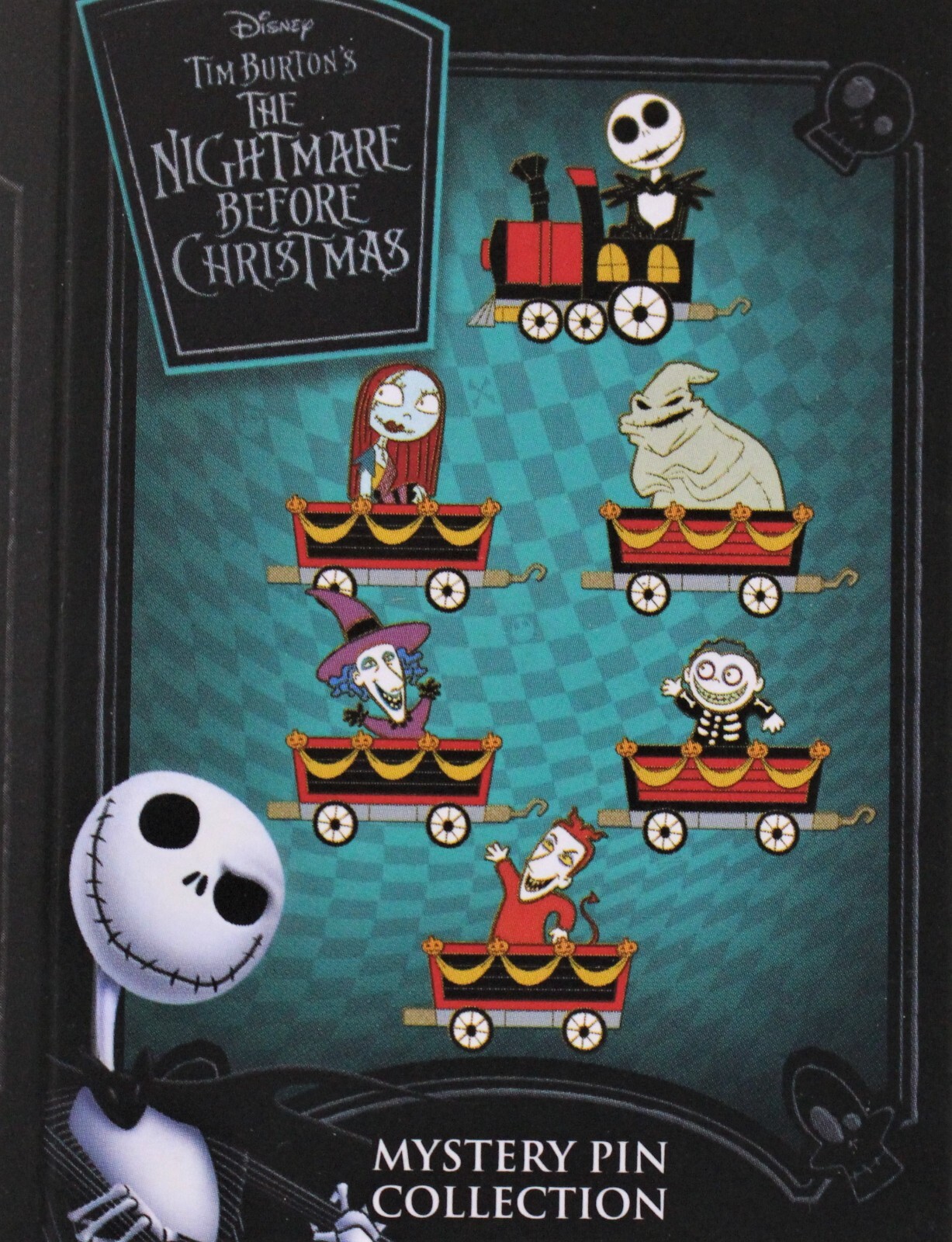 Disney Nighmare Before Christmas Train Pin - Jack Skellington ...