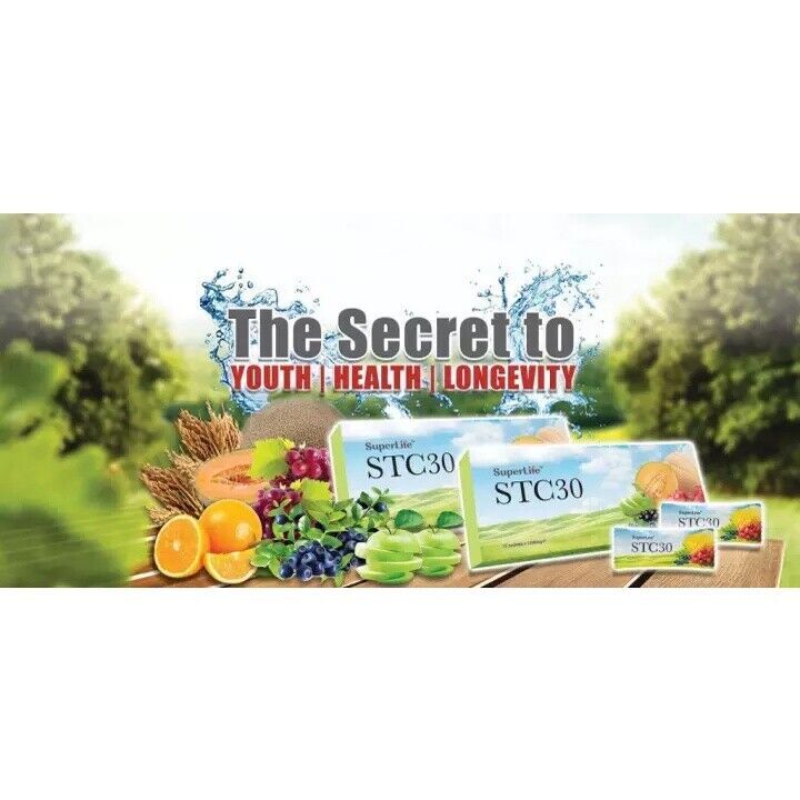 4 Boxes Superlife STC30 Supplement Stemcell Activator Vitamins 15 ...