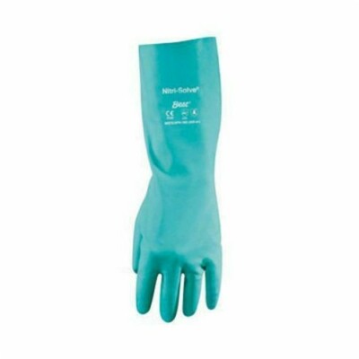 Showa Best 747-8 19" Chemical Resistant Gloves, Nitrile, 8 Medium, 1 ...