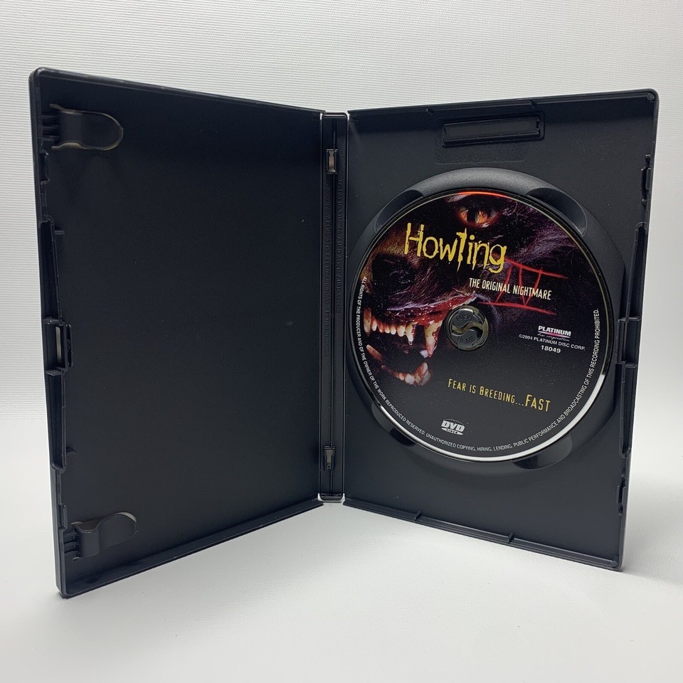 Howling 3 & 4 DVD Lot The Original Nightmare The Marsupials Horror ...