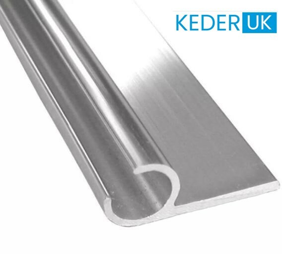 Campervan Motorhome Caravan Awning Rail C Channel 4 x 1m strips with D ...