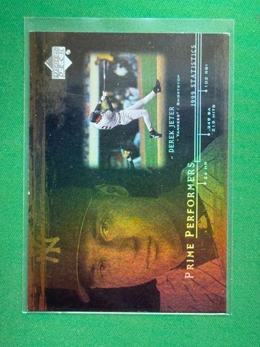 2000 Upper Deck Baseball Prime Performers #PP5 Derek Jeter | eBay