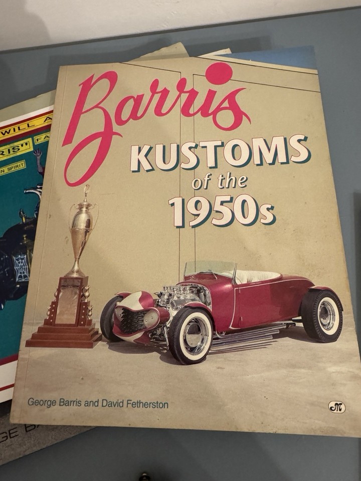Lot of 3 Signed George Barris Books + Memorabilia – Kustom Car Legend ...