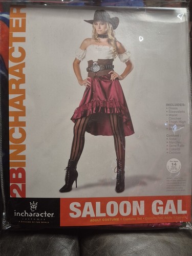 Saloon Gal Adult Costume (Women Size Large) | eBay