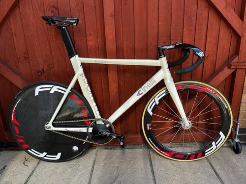 Cinelli Vigorelli Single-Speed Fixed Track Frame Set Carbon Fork | eBay UK