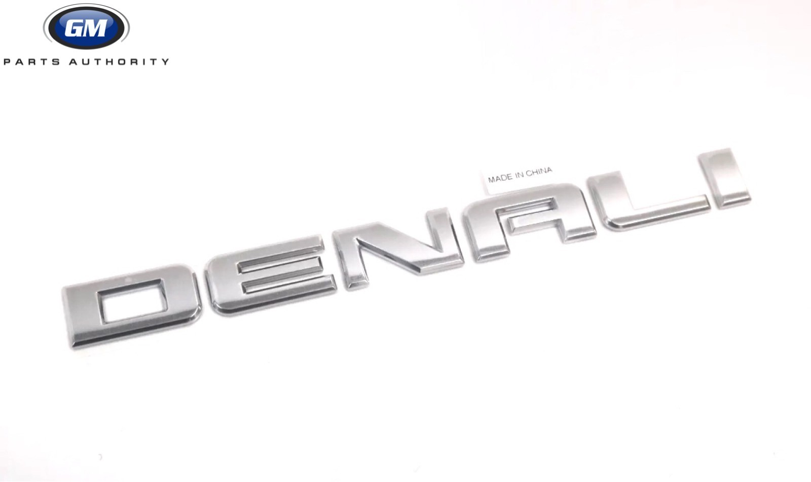 2016-2018 GMC Sierra Denali Door Emblem 15825691 Chrome Genuine OEM GM ...