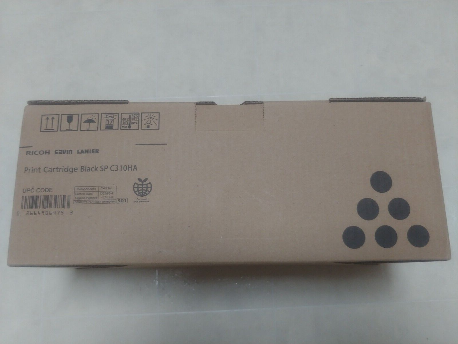 Genuine Ricoh Savin Lanier HIGH YIELD Toner Cartridge 406475 BLACK SP ...