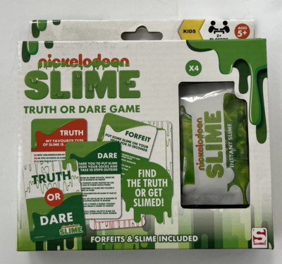 New Nickelodeon SLIME - TRUTH OR DARE Card Game Sambro, 2018 lot of ...