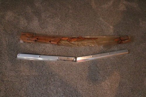 NOS 1965 66 Ford Mustang Hood Lip Edge Molding Trim Fastback ...