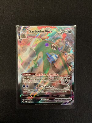 Pokémon TCG Garbodor VMAX Evolving Skies 101/203 Holo Ultra Rare | eBay