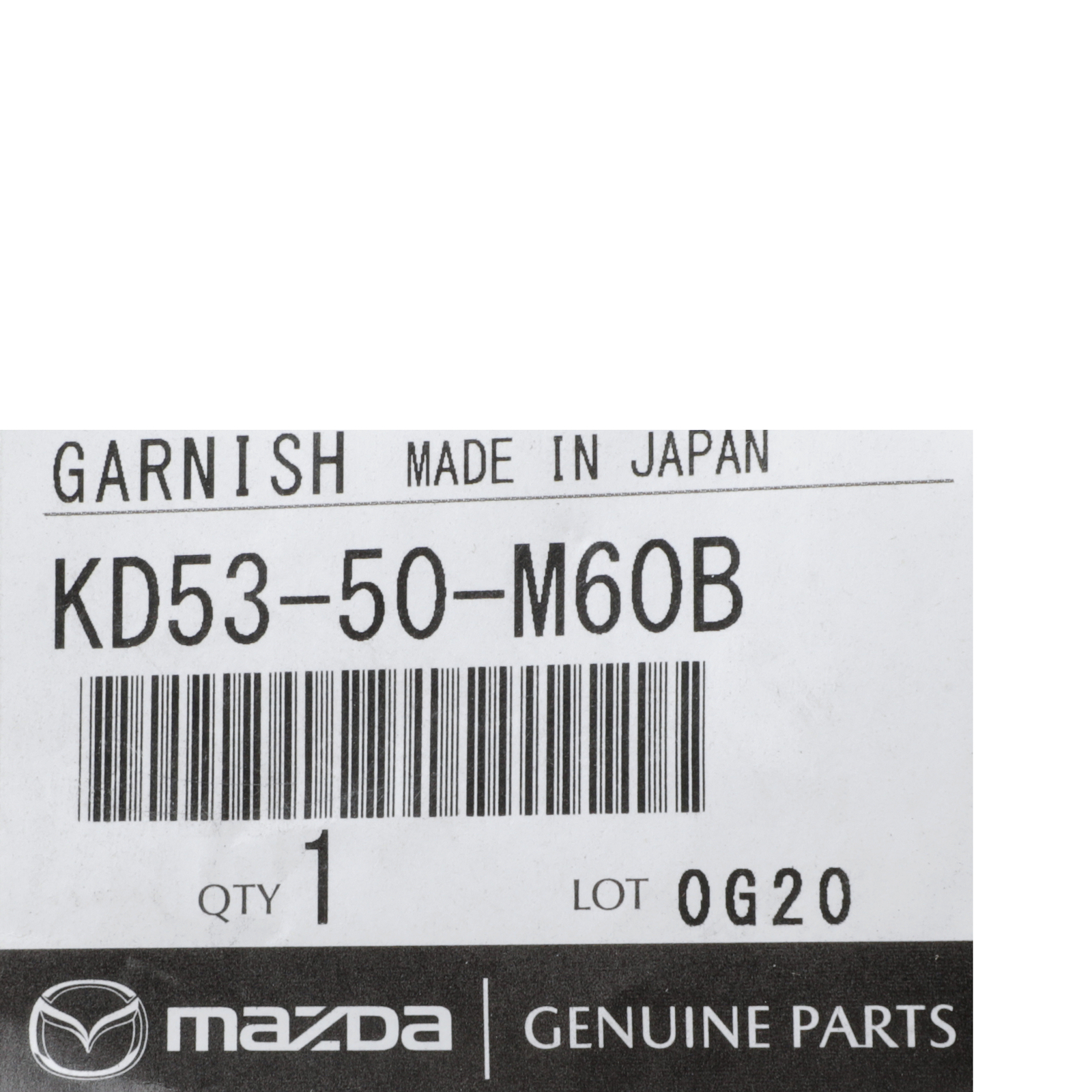 NEW OEM GENUINE Mazda 2013-2016 CX-5 Rear Left Door Garnish Molding ...