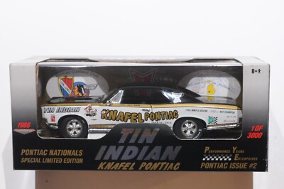 ERTL TIN INDIAN 1966 PONTIAC GTO KNAFEL PONTIAC SCALE 1:18 LIMITED ...