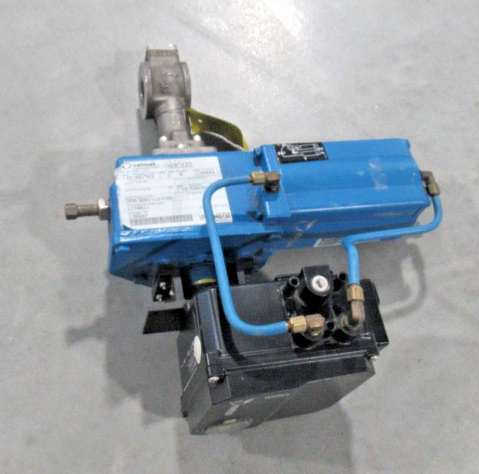 Metso B1CU6/15 Neles Pneumatic Valve Actuator W NE724/S1 & C15-RAA025AS ...