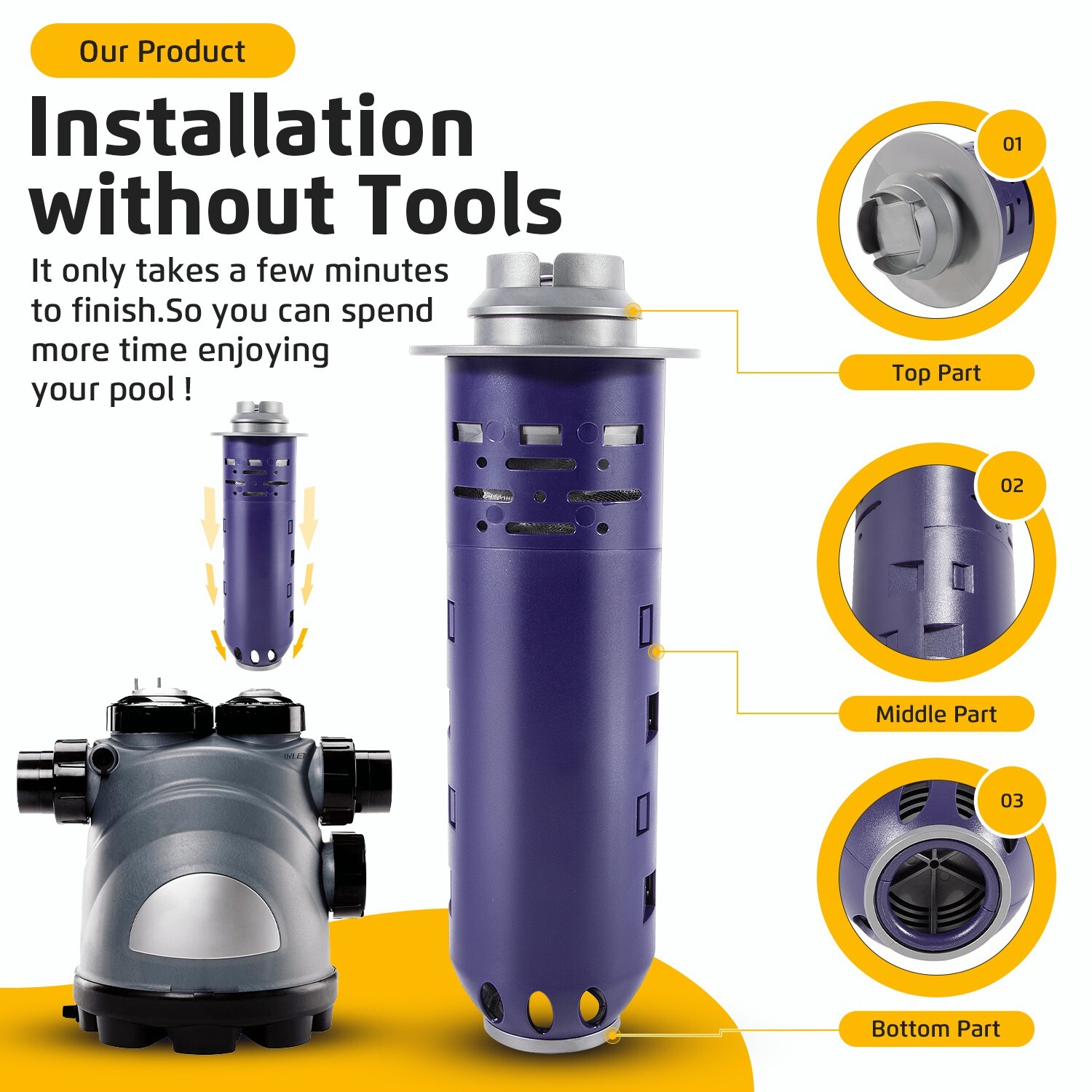 For Nature 2 DuoClear 45 Mineral Replacement Cartridge W28002 Nature2 ...