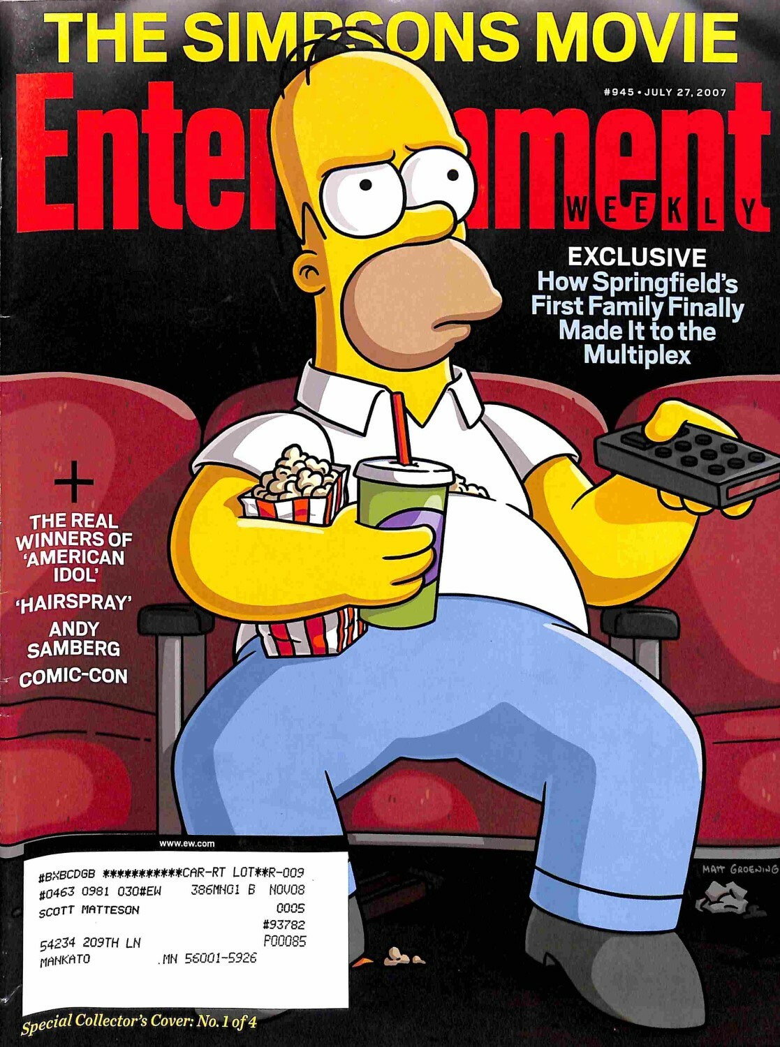 Entertainment Weekly, July 27 2007 | eBay