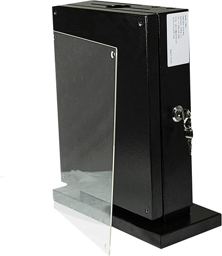 Suggestion Box Wall Mount Box w/ Lock Offering Tithe Prayer Request Tip ...