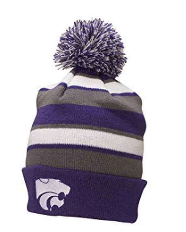 NCAA Kansas State Wildcats Adult Unisex Comeback Beanie One Size for ...