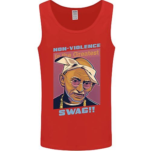 Gandhi Parody Gangster Rap Music Hip Hop Men's Tank Top | eBay