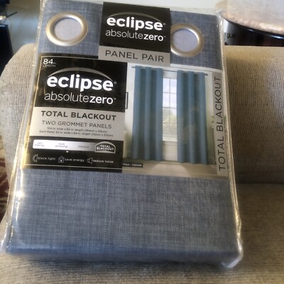 Eclipse Absolute Zero Panel Pair Total Blackout Max Denim New I Have 2 ...