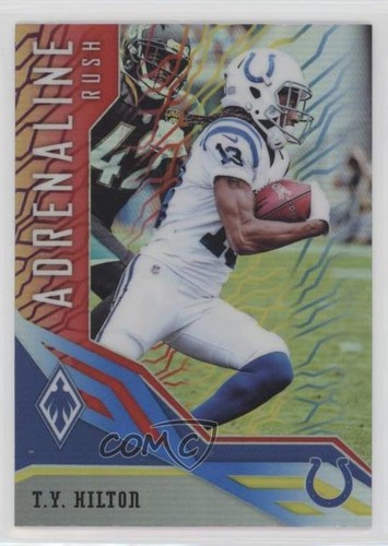 2018 Panini Phoenix Adrenaline Rush Color Burst TY Hilton #15 | eBay