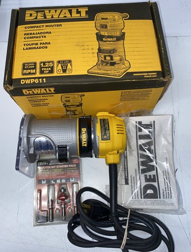 DEWALT DWP611 1.25 HP Max Torque Compact Router 885911191838| eBay