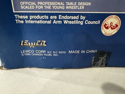 Vintage 1986 SYLVESTER STALLONE LINCOLN HAWK OVER THE TOP Boxed 16 ...