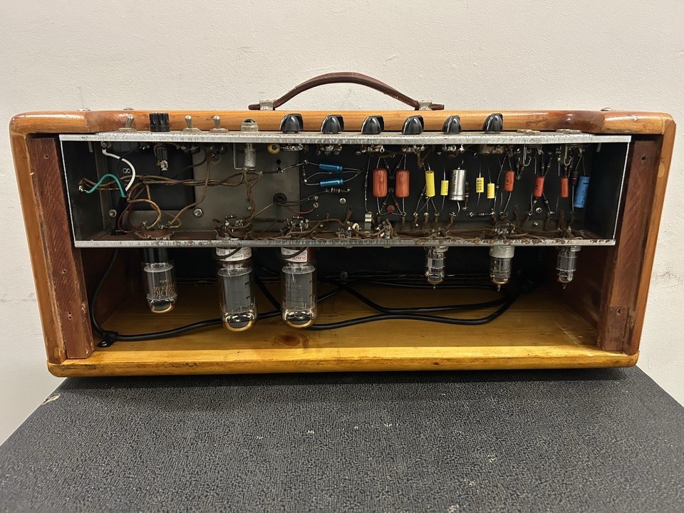1958 Fender Bassman Model 5F6-A Tube Amp Head Vintage Rare BM00003 ...