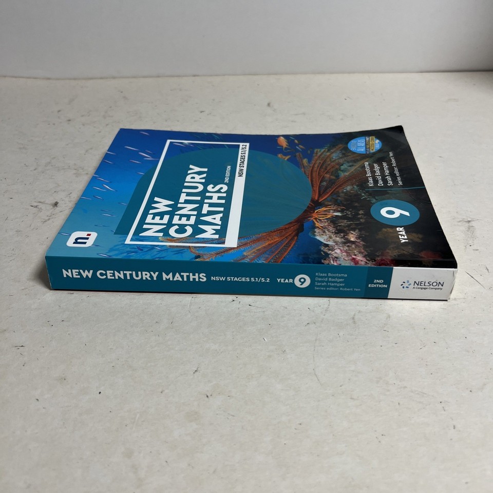 New Century Maths 9 NSW Stage 5.1/5.2 2nd Edition Student Book By Klass ...