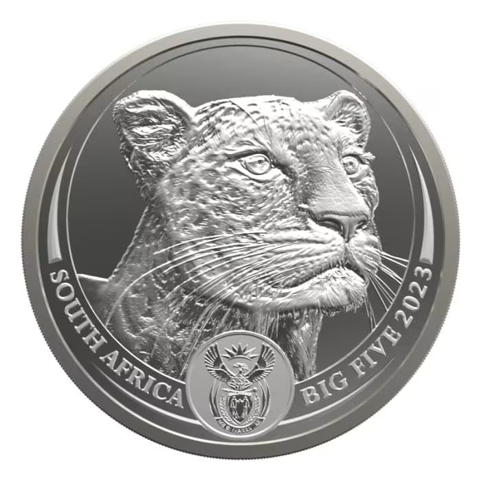 2023 South Africa Big Five Series II Leopard 1 oz Silver Coin- LAST ONE ...