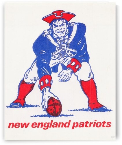 New England Patriots 12x8in Metal Sign NFL Football Vintage Logo | eBay