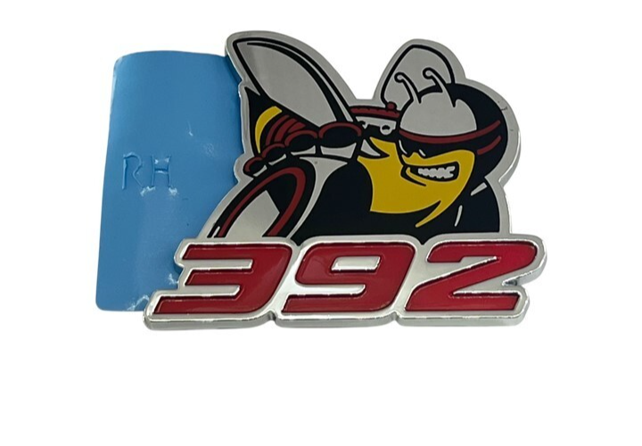 "SCAT PACK 392" FENDER EMBLEM 19-24 DODGE CHALLENGER HEMI NAMEPLATE ...