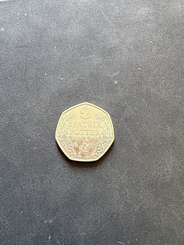 50p coin RARE! 2016 Beatrix Potter 1866-1943 Peter Rabbit Collection ...