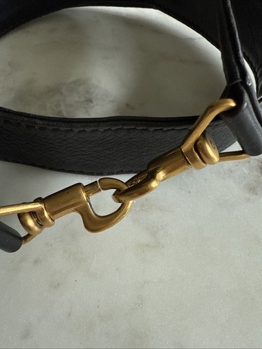 GUCCI Authentic Replacement Strap Crossbody Shoulder Bag Leather Black ...