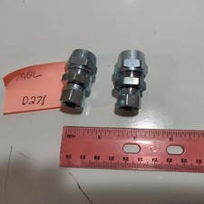 Set of 2 BINKS 72-1729 Hose Swivel Connector 3/8" NPSF x 3/16 IDX.269 ...