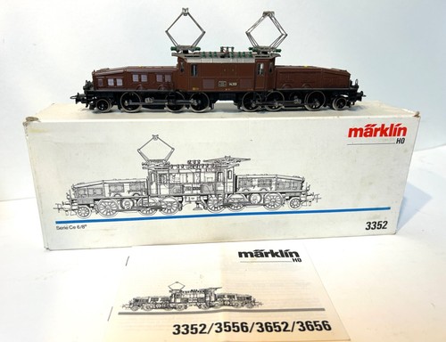 Marklin 3352 SBB Ce 6/6 III, HO scale. AC Digital upgrade, equivalent to 3652 | eBay