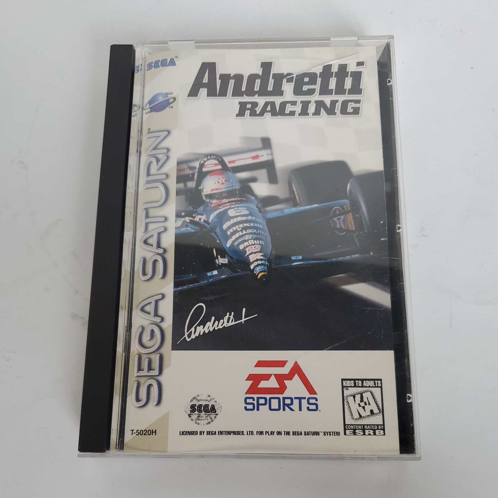 Andretti Racing (Sega Saturn, 1996) Complete Broken Hinge 14633076172 ...