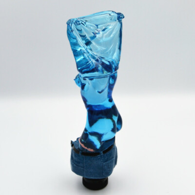 Car Universal Manual Gear Shift Knob Shifter Stick Clear Blue Hot Lady ...