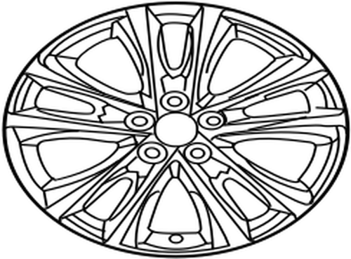 42611-42700 Toyota Wheel, disc 4261142700, New Genuine OEM Part | eBay