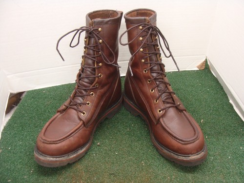 C.C. Filson Uplander Hunting Sportsman Lace Up Boots Brown Leather Men ...