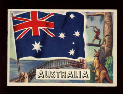 1956 Topps Flags of the World #59 Australia (VG-EX)+ | eBay