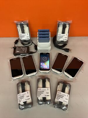 ZEBRA TC510K—2HDZU4P-US Handheld TC/Scanner Bundle 5 H/sets w/ Batts ...