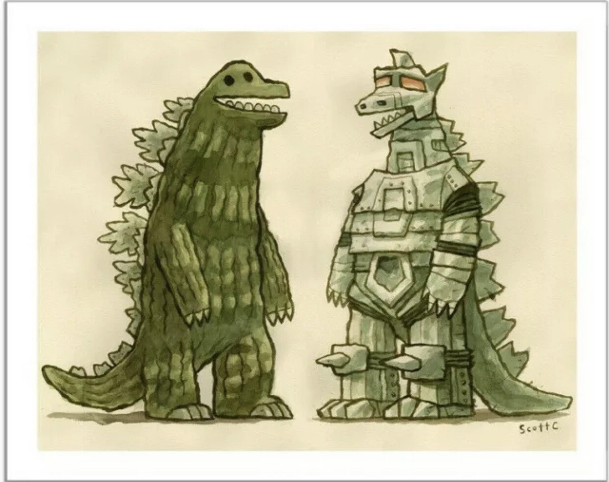 Mechagodzilla 1 Art