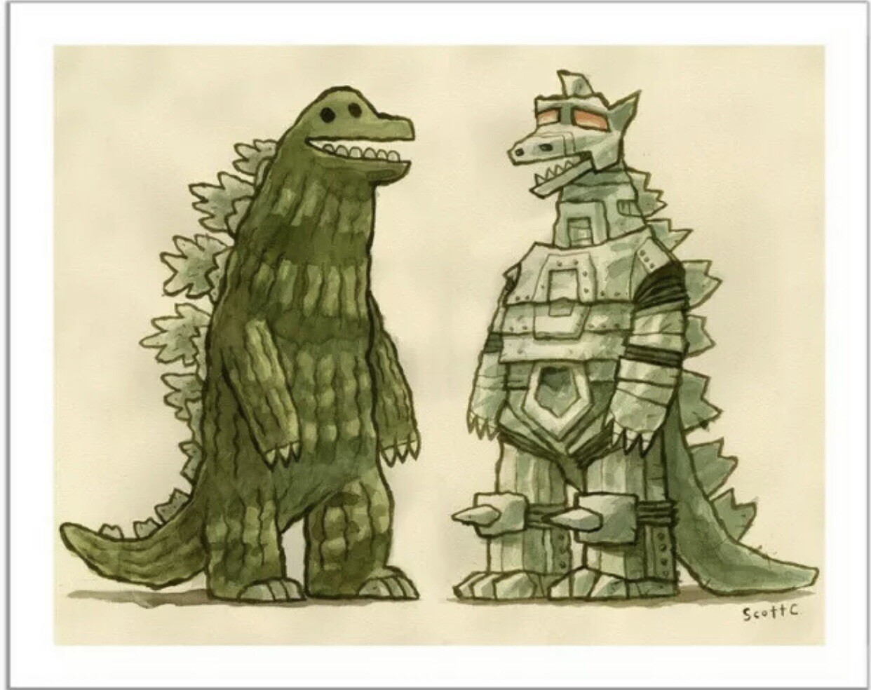 Mechagodzilla Poster Art