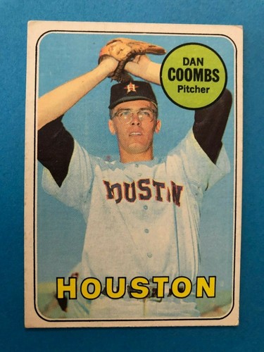 1969 Topps Dan Coombs Card #389 Houston Astros | eBay