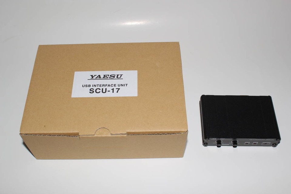 Yaesu SCU-17 Communication USB Interface Unit Cat SSTV RTTY PSK New ...
