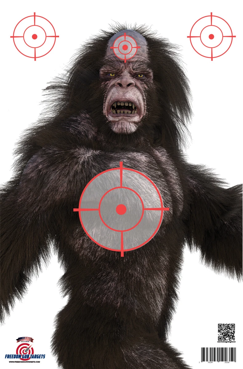 Angry Monkey With Gun