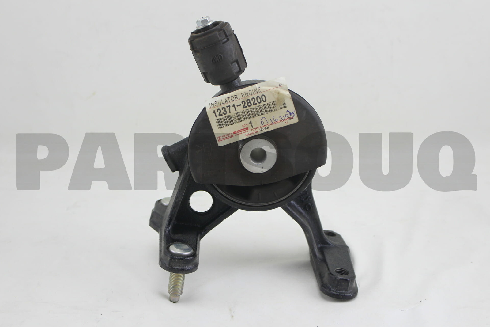 1237128200 Genuine Toyota INSULATOR, ENGINE MOUNTING, REAR 12371-28200 ...